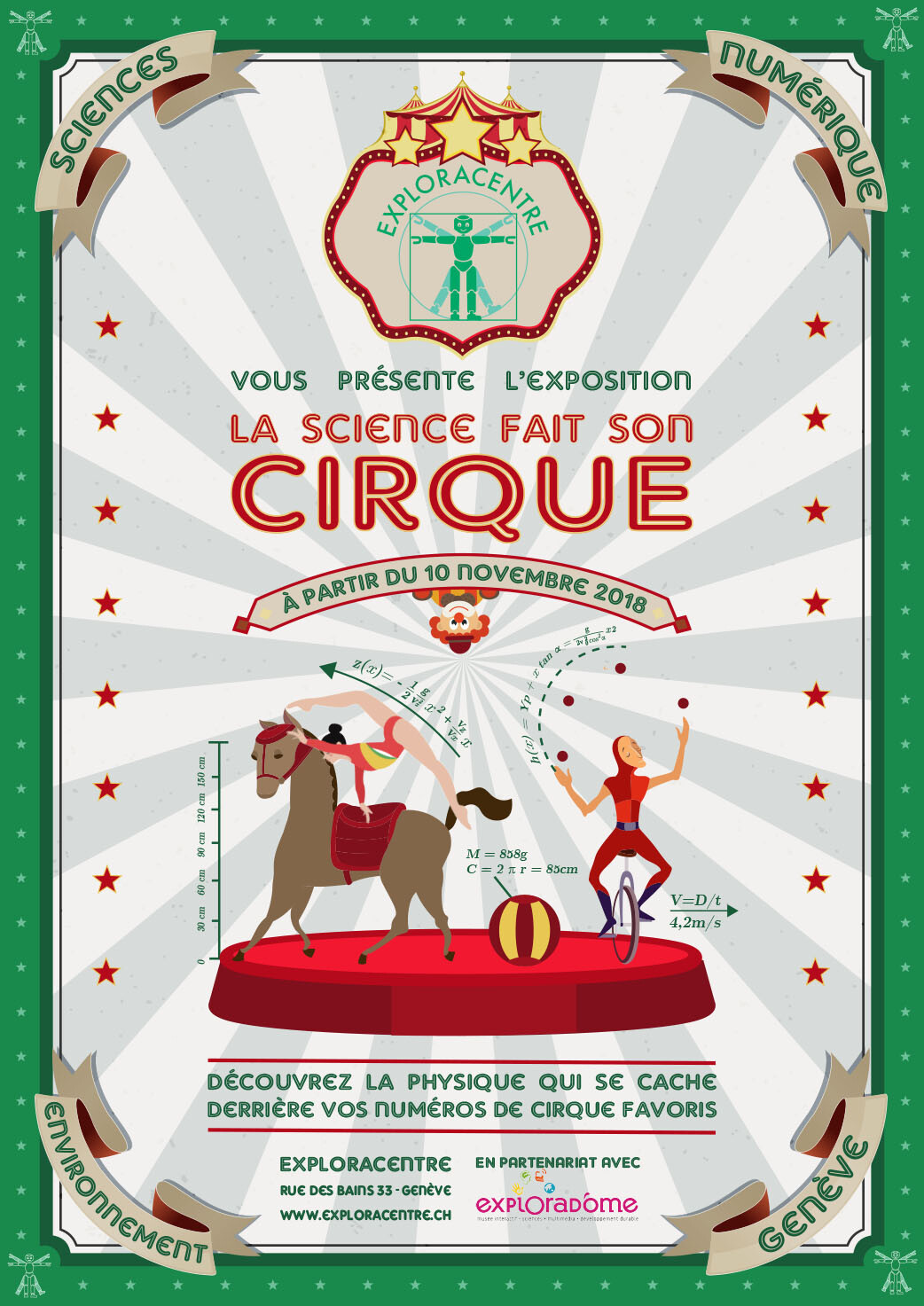 LA SCIENCE FAIT SON CIRQUE | Art - Nature | 10 novembre 2018 à Genève