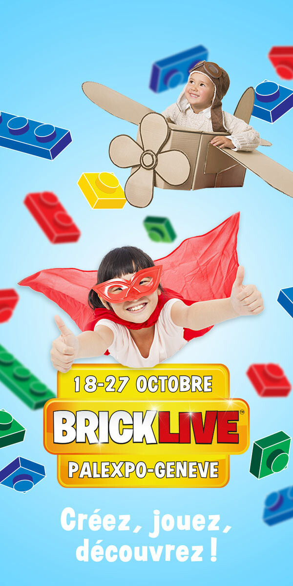 BRICKLIVE GENEVE | Art - Jeune Public | 18 octobre 2019 à Genève