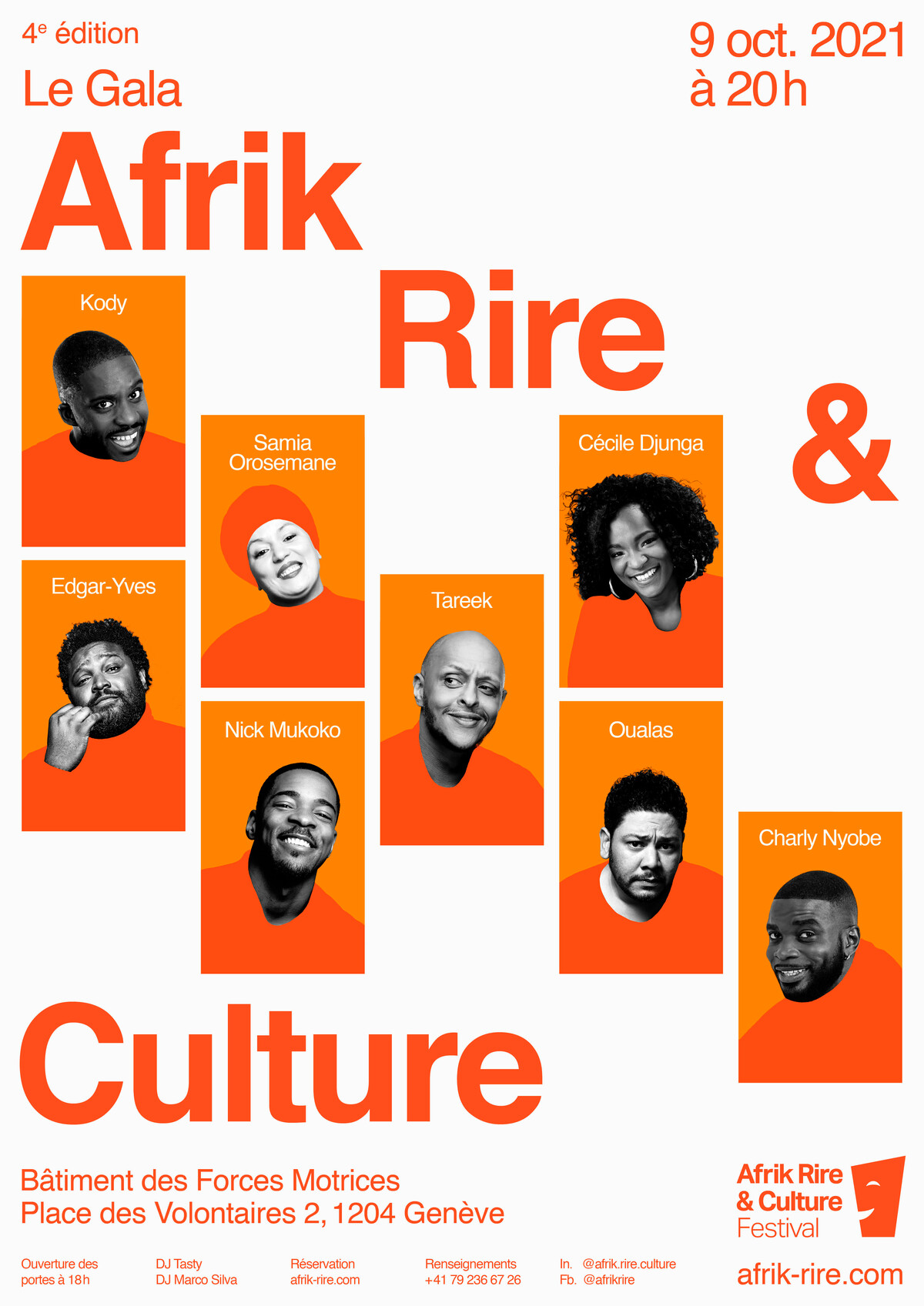 Afrik, Rire & Culture Festival | Spectacle - Humour | 8 octobre 2021 à ...