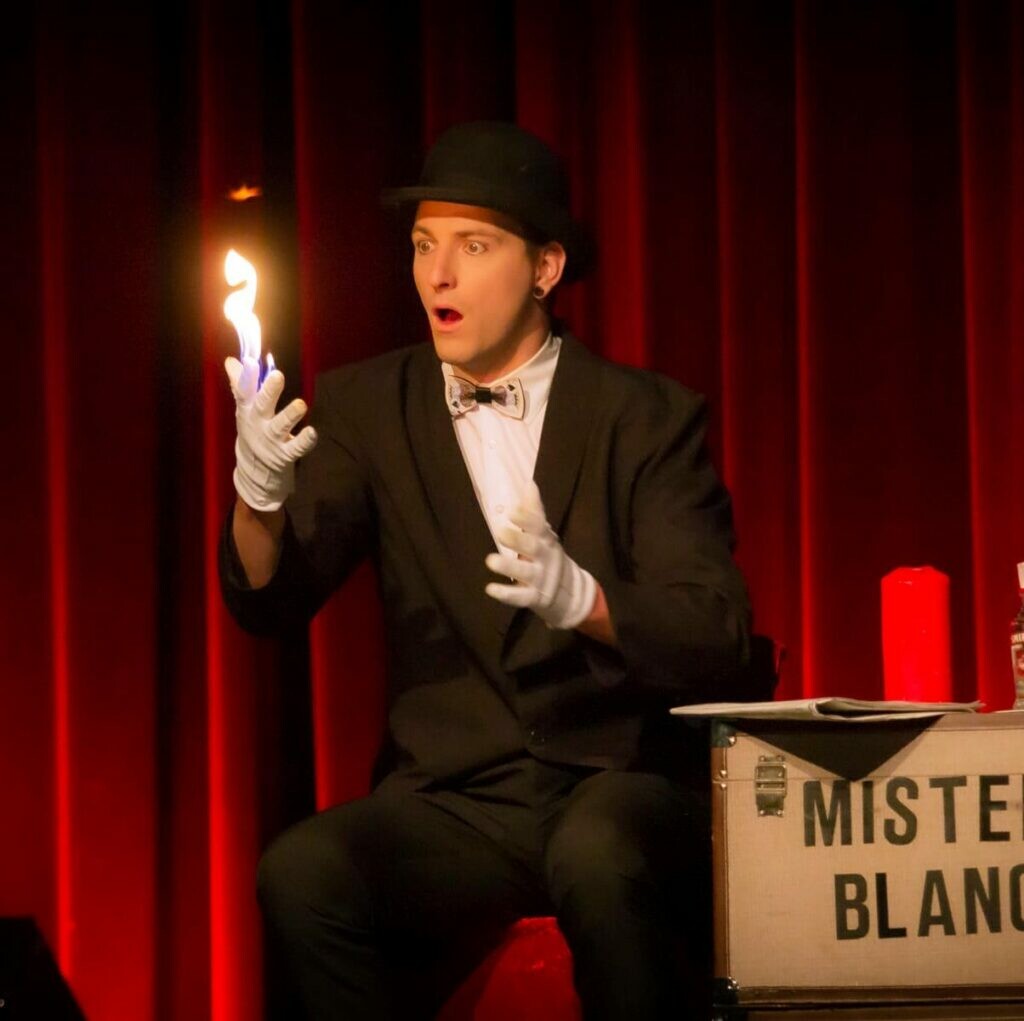 Mister Blanc - Magicien - Salle communale - Onex