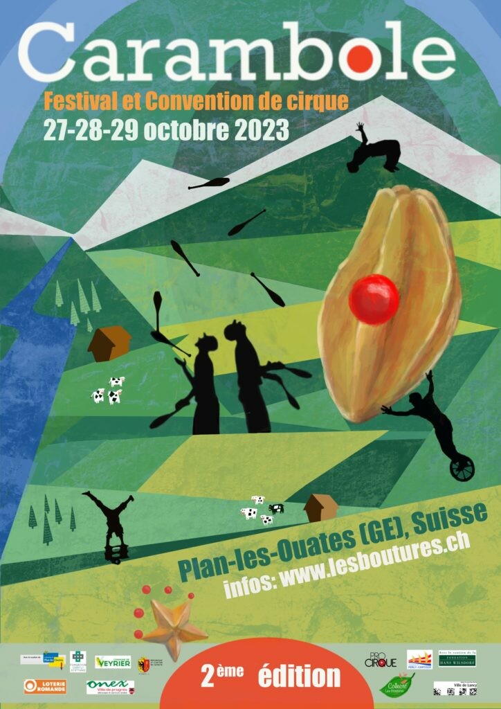 Carambole, Festival et convention de cirque - Plan Les Ouates