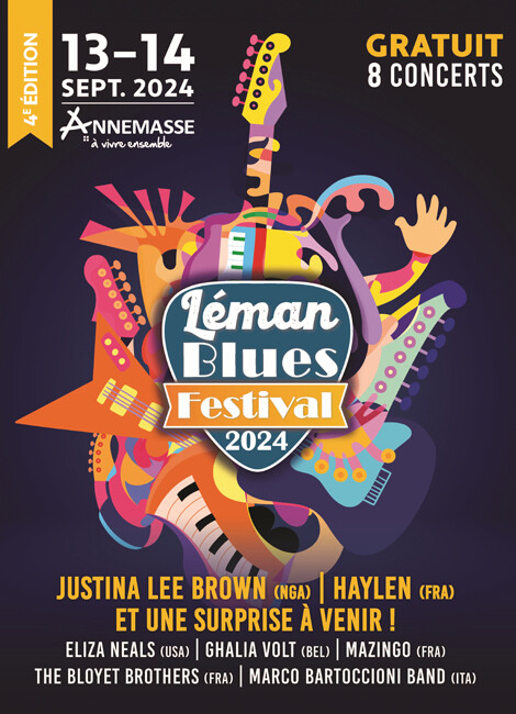 Leman Blues Festival | Musique - Rock | 13 septembre 2024 à ANNEMASSE