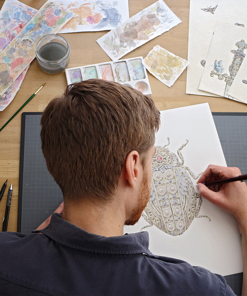 Steeven Salvat, l'artiste Mentonnais qui s'inspire des graveurs ...